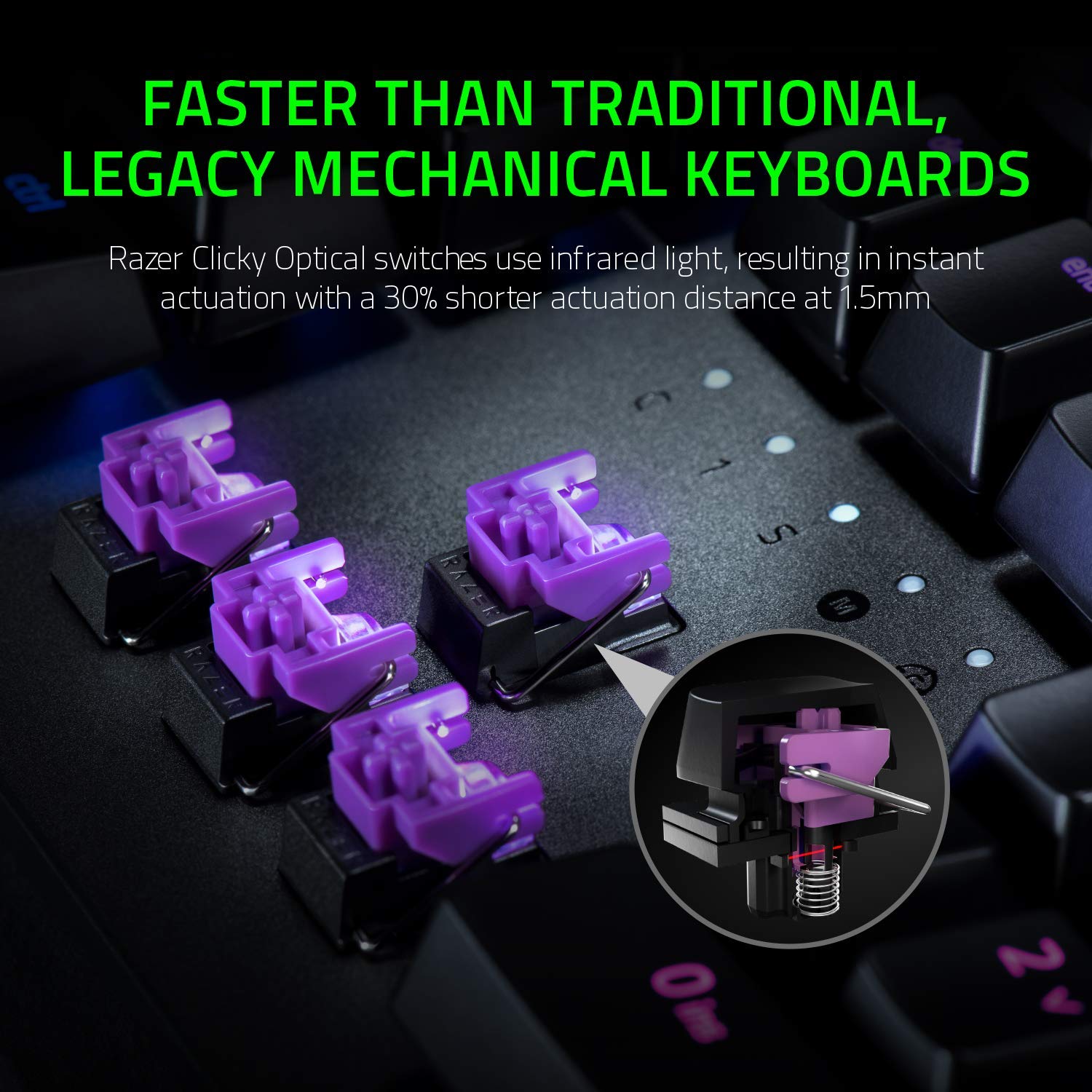 Teclado para juegos Razer Hun...B08HFYK6JN | Encarguelo.com