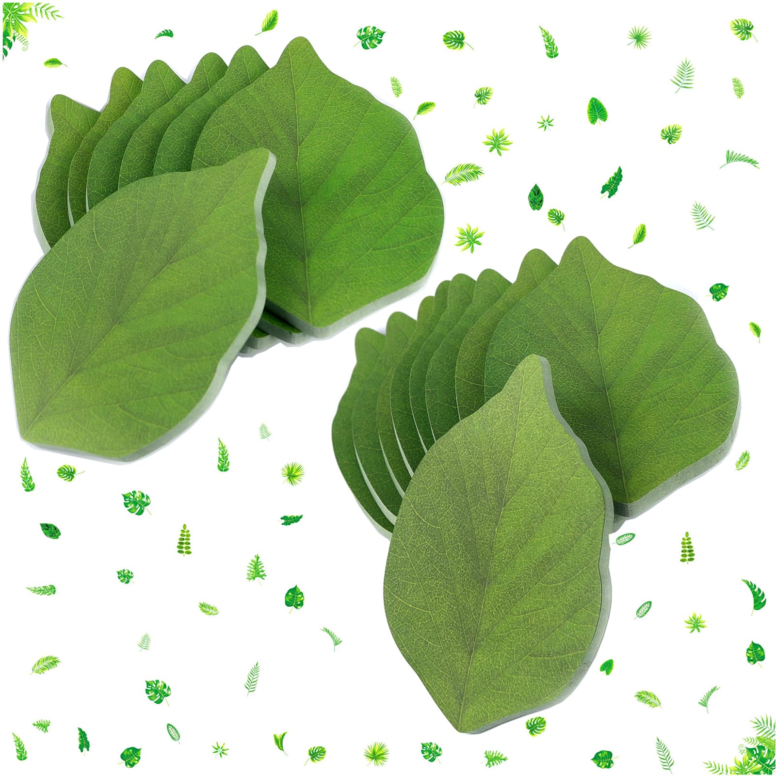 Amazon.com : 800 Sheets Leaf Sticky Notes Pads,Memo Pad Paper Sticker ...
