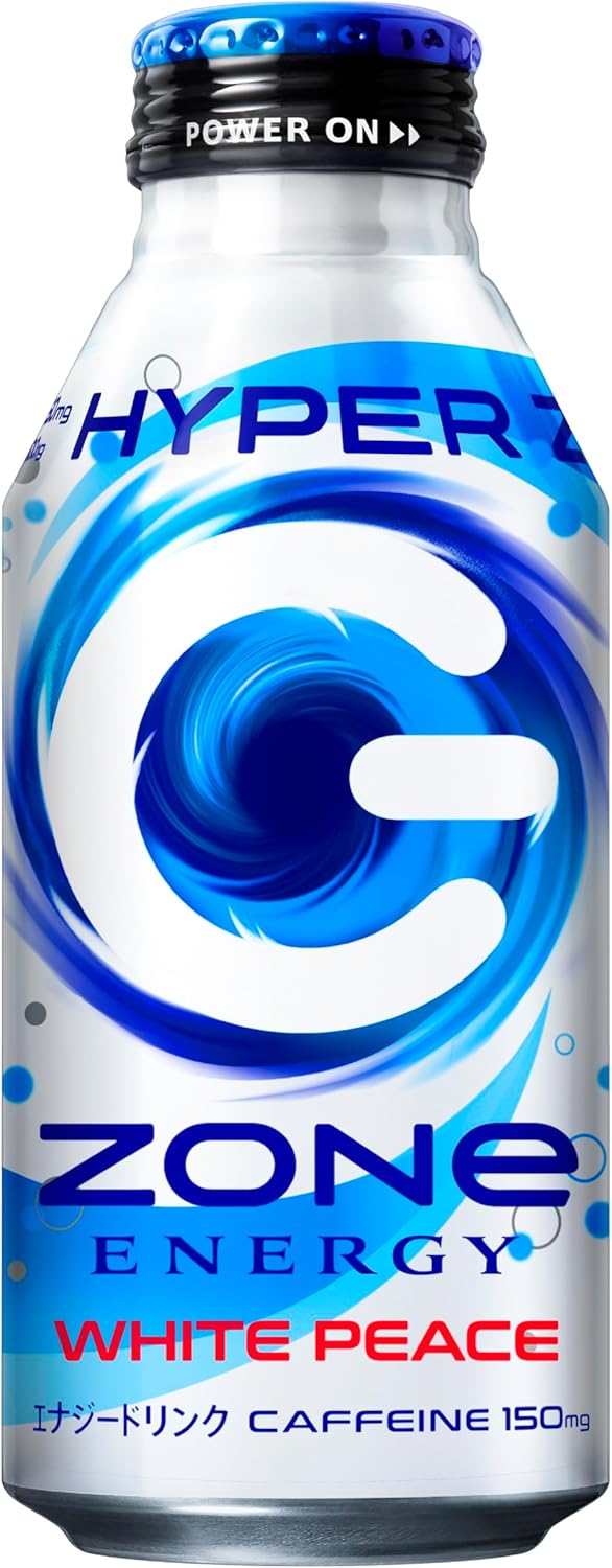Amazon.co.jp: ZONe(ゾーン) HYPER ZONe ENERGY WHITE PEACE エナジードリンク 炭酸飲料 ...