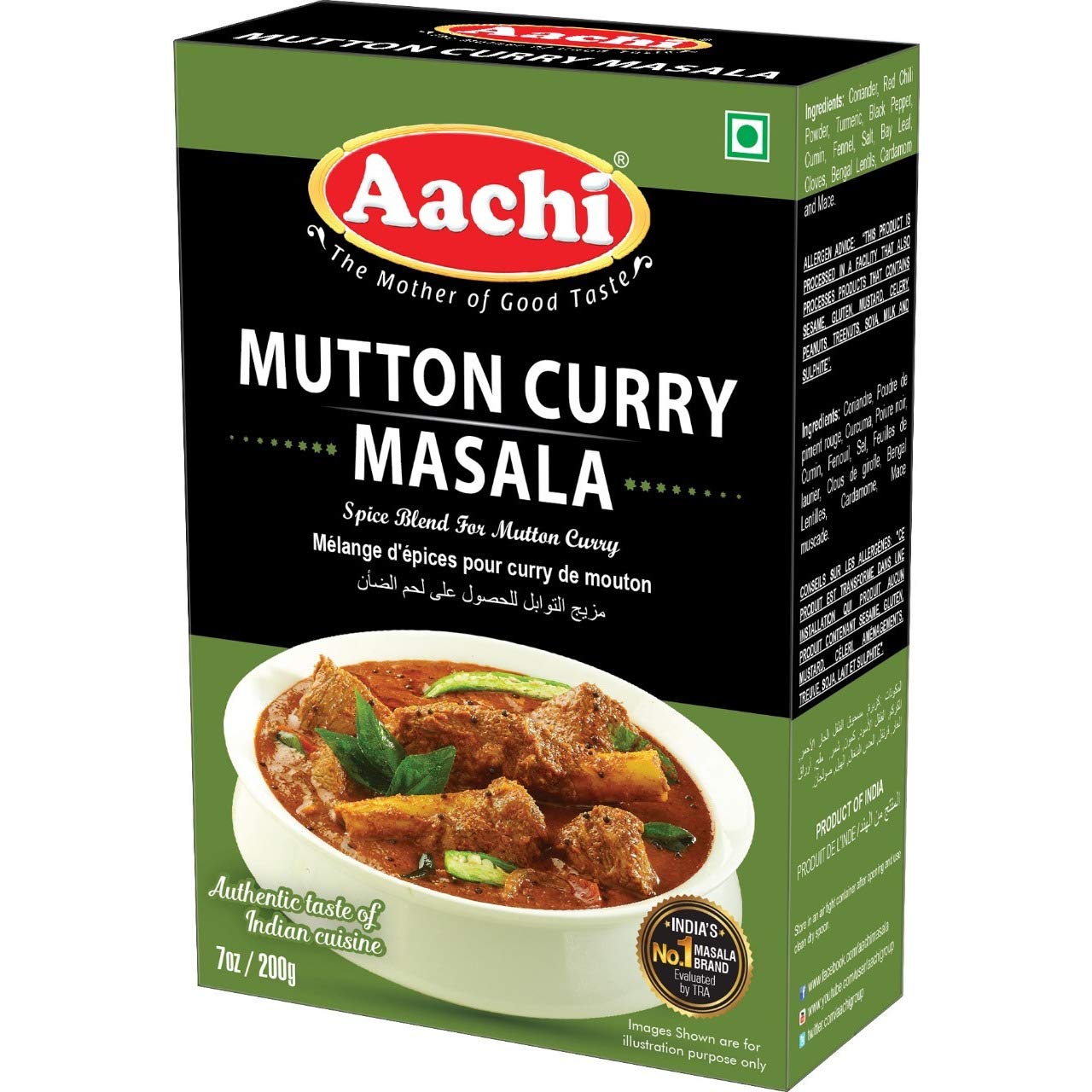 Amazon.com : Aachi Mutton Curry Masala : Grocery & Gourmet Food