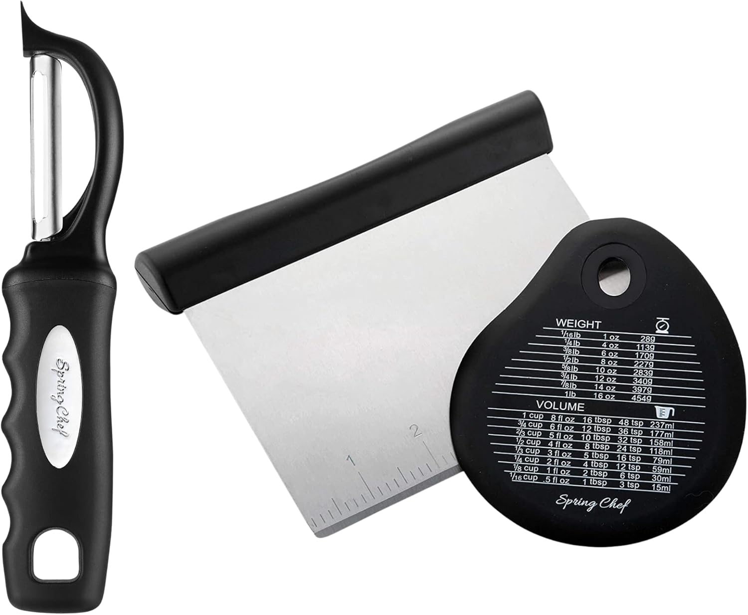 Amazon.com: Spring Chef Premium Swivel Vegetable Peeler & Stainless ...