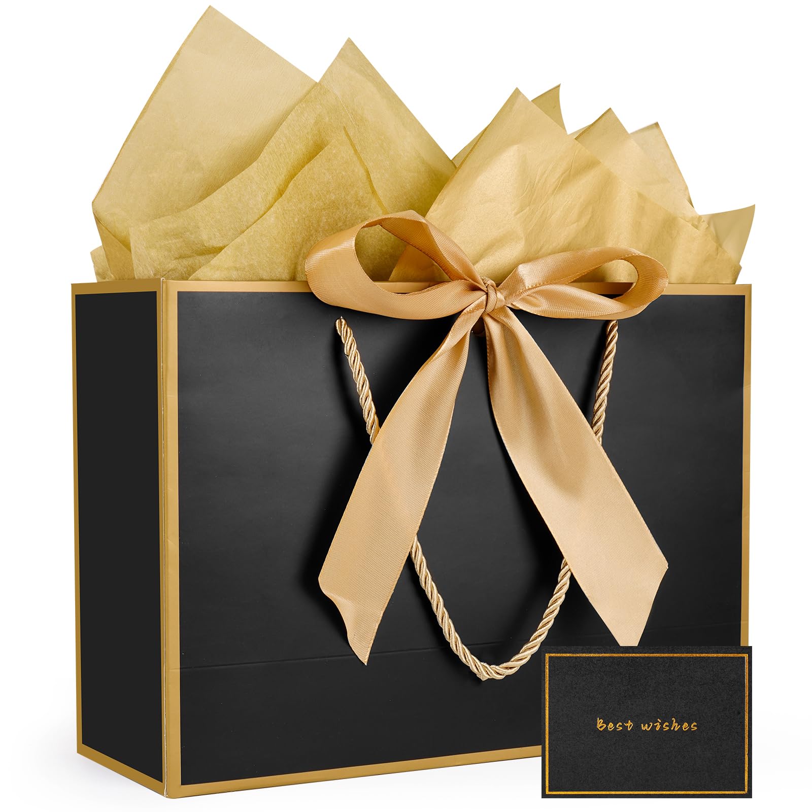 Amazon.com: Gfractolux Large Gift Bags for Present, 1 Pcs Gift Bags for ...