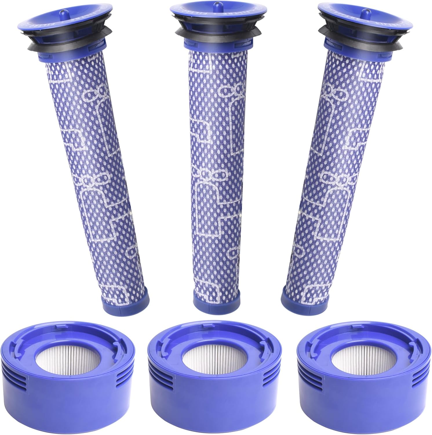 Amazon.com - Replacement Vacuum Filters for Dyson V7, V8/ V8 Plus, V8 ...