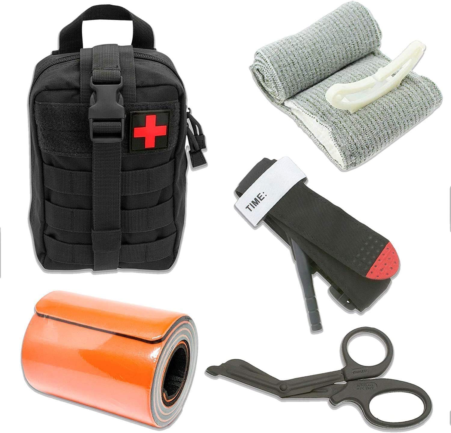 Buy ASA Techmed Trauma Kit with Aluminum Tourniquet 36" Splint ...