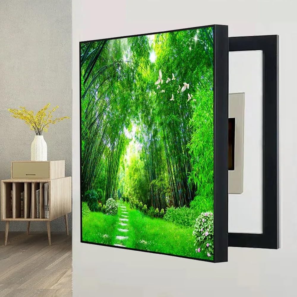 Amazon.com: SUNHIPPIE Breaker Box Decorative Cover, Decorative Fuse Box ...