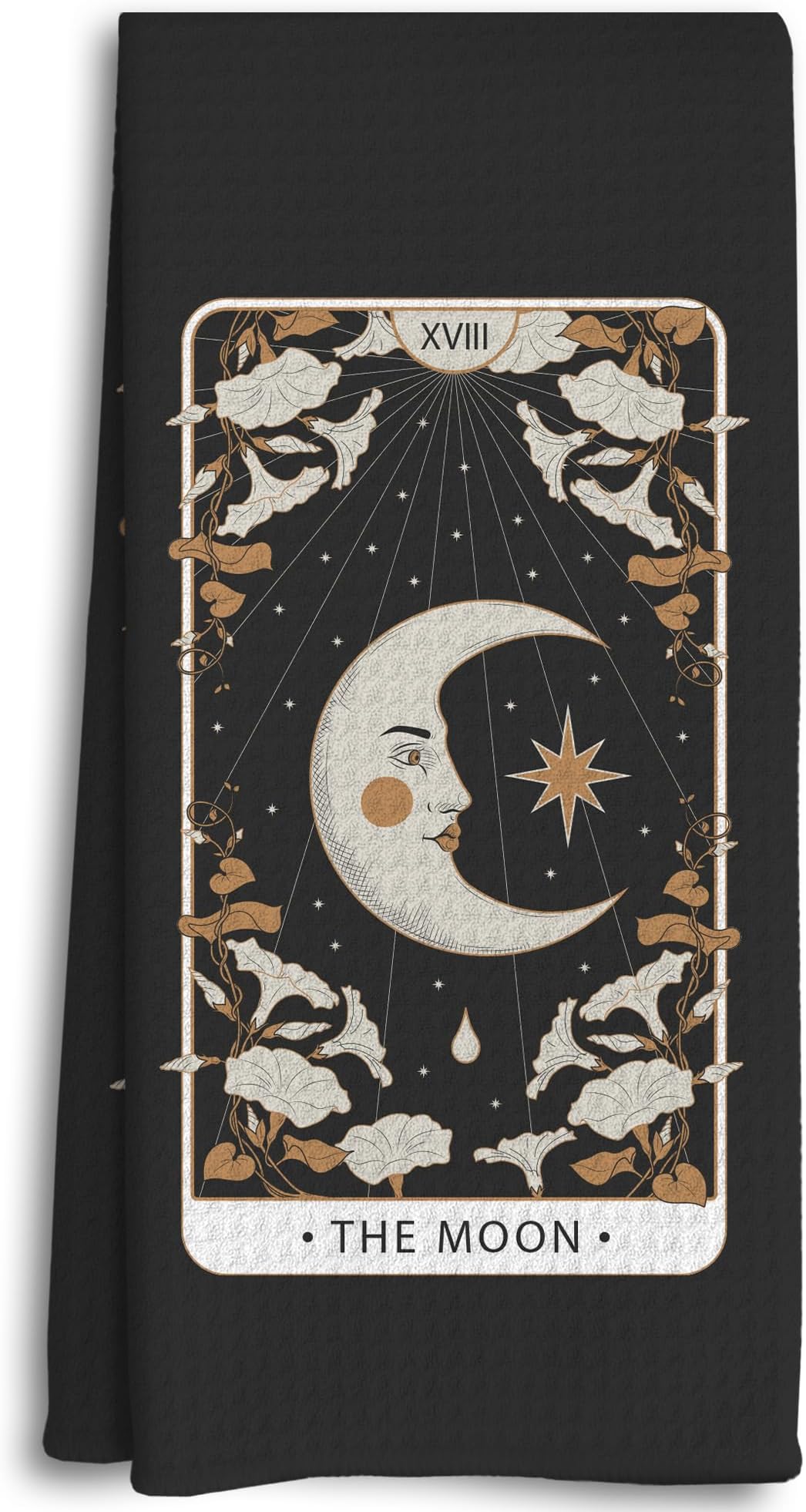 Amazon.com: Dwept The Sun and Moon Tarot Cards Kitchen Dish Towels ...