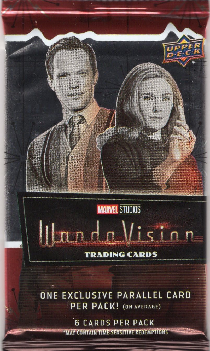 Upper Deck Wanda Vision Trading Cards Pack at Amazon's Entertainment Collectibles Store