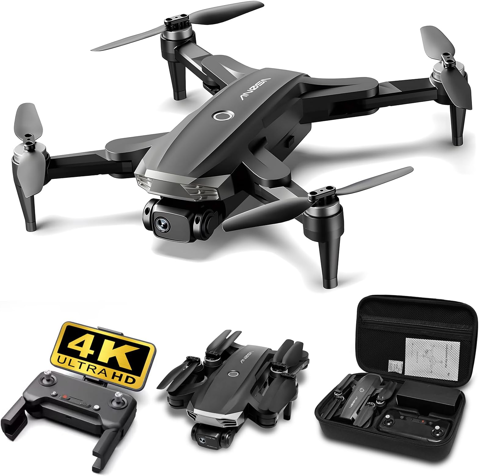 Amazon.com: A13 drones with camera for adults 4k HD dual camera Automatic obstacle avoidance One ...