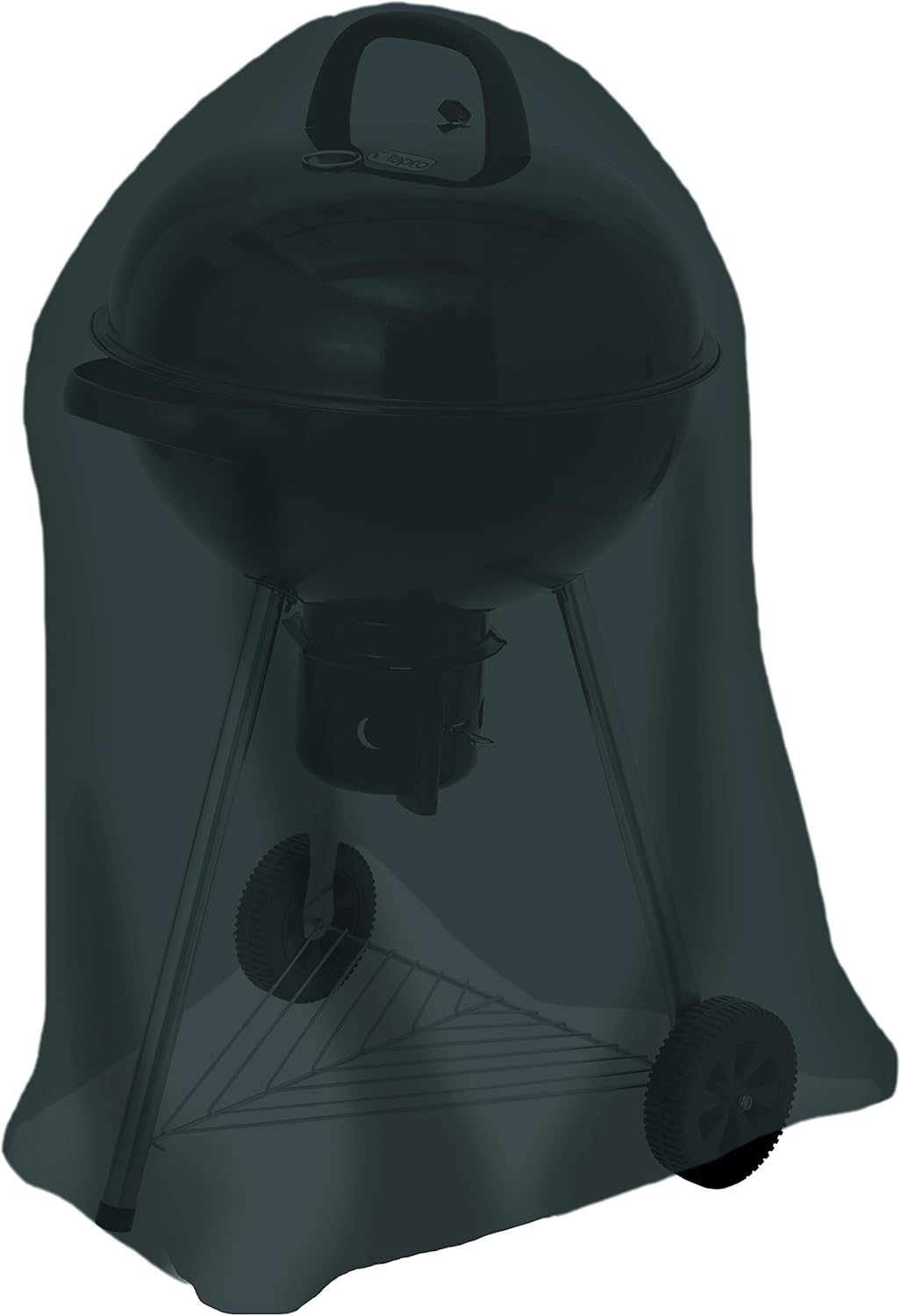 tepro 8102 Small Universal Kettle BBQ Cover - Black : Amazon.co.uk: Garden
