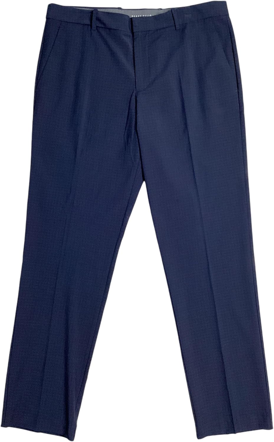 Perry Ellis Portfolio Mens Modern Fit Resolution Pants Navy Blue 33 x ...