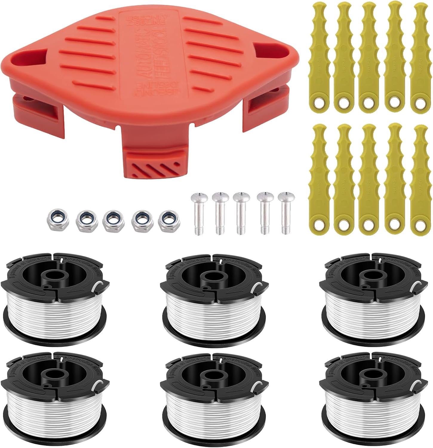 Amazon.com: TOPEMAI AF-100 Replacement Spool Line with Polycarbonate ...