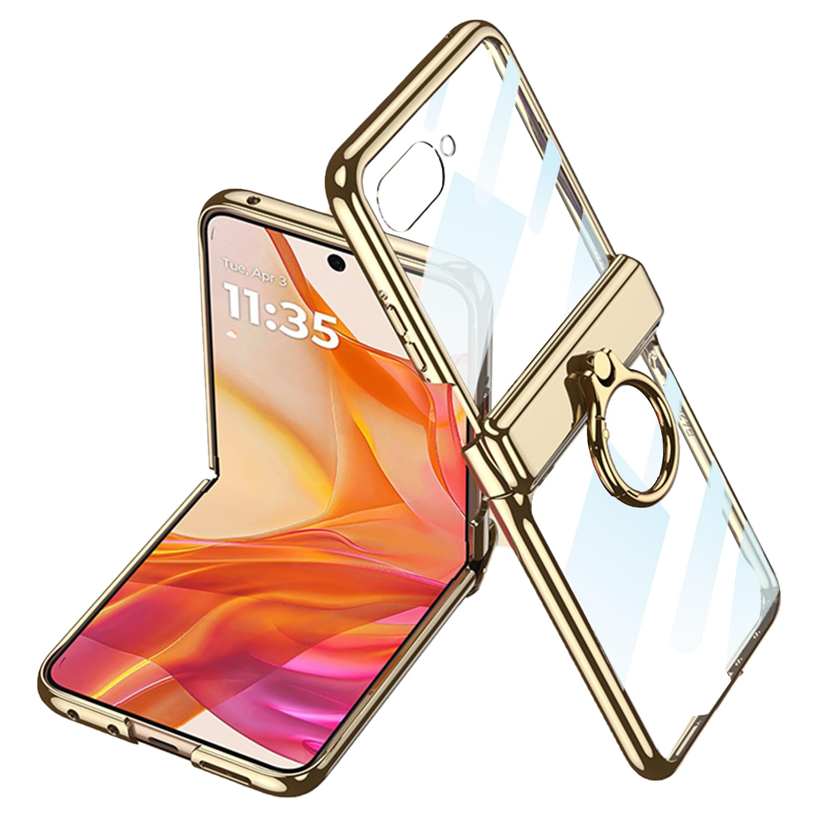 Amazon.com: MistWorld for Motorola Razr Plus 2024 Crystal Clear case ...