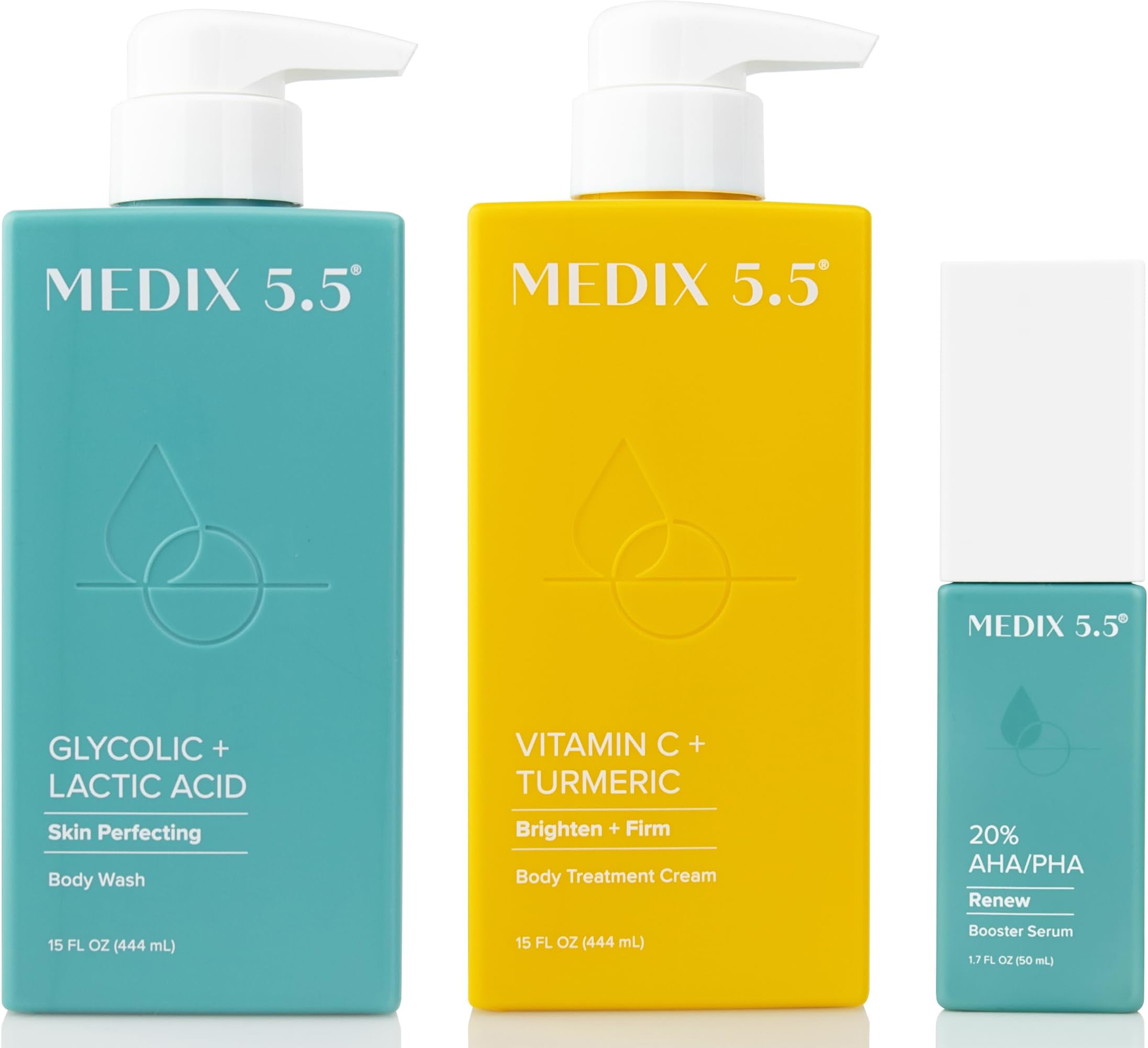 Amazon.com : MEDIX Anti Aging Skin Care 3PC Set | Exfoliating AHA ...