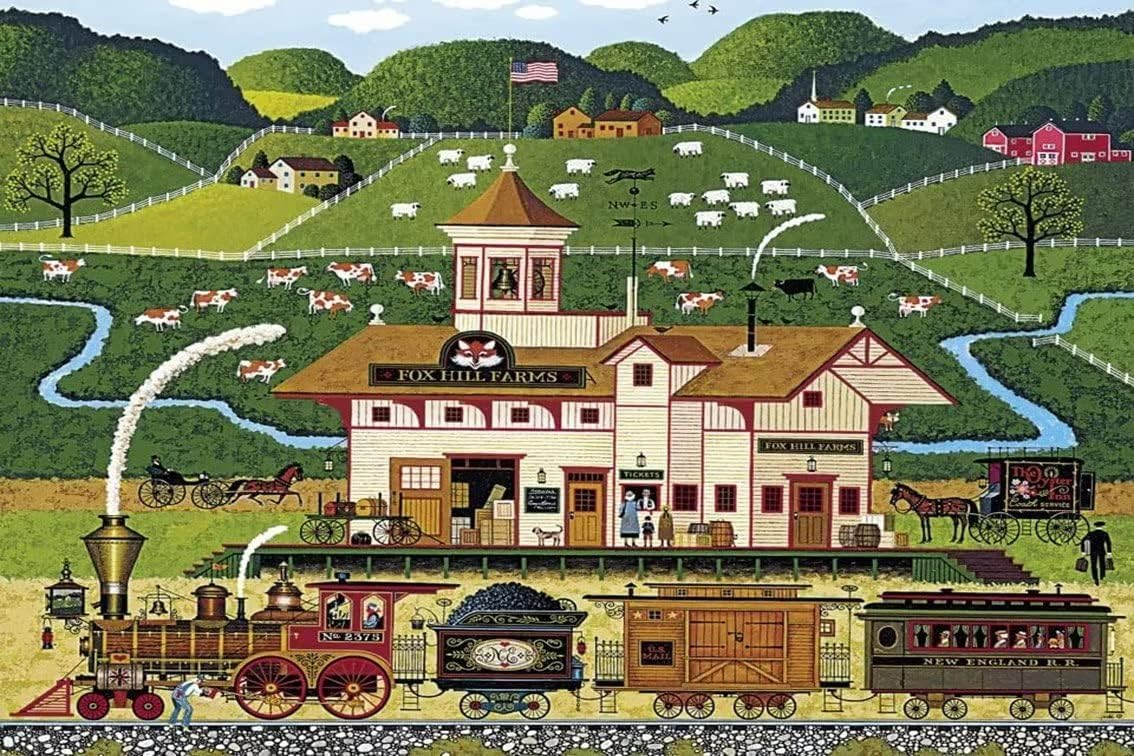 Amazon.com: Jigsaw Puzzles 1000 Pieces for Adult Children Charles ...
