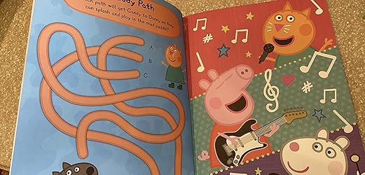 Peppa Pig Super Sticker Book (Peppa Pig): Golden Books, Golden Books ...
