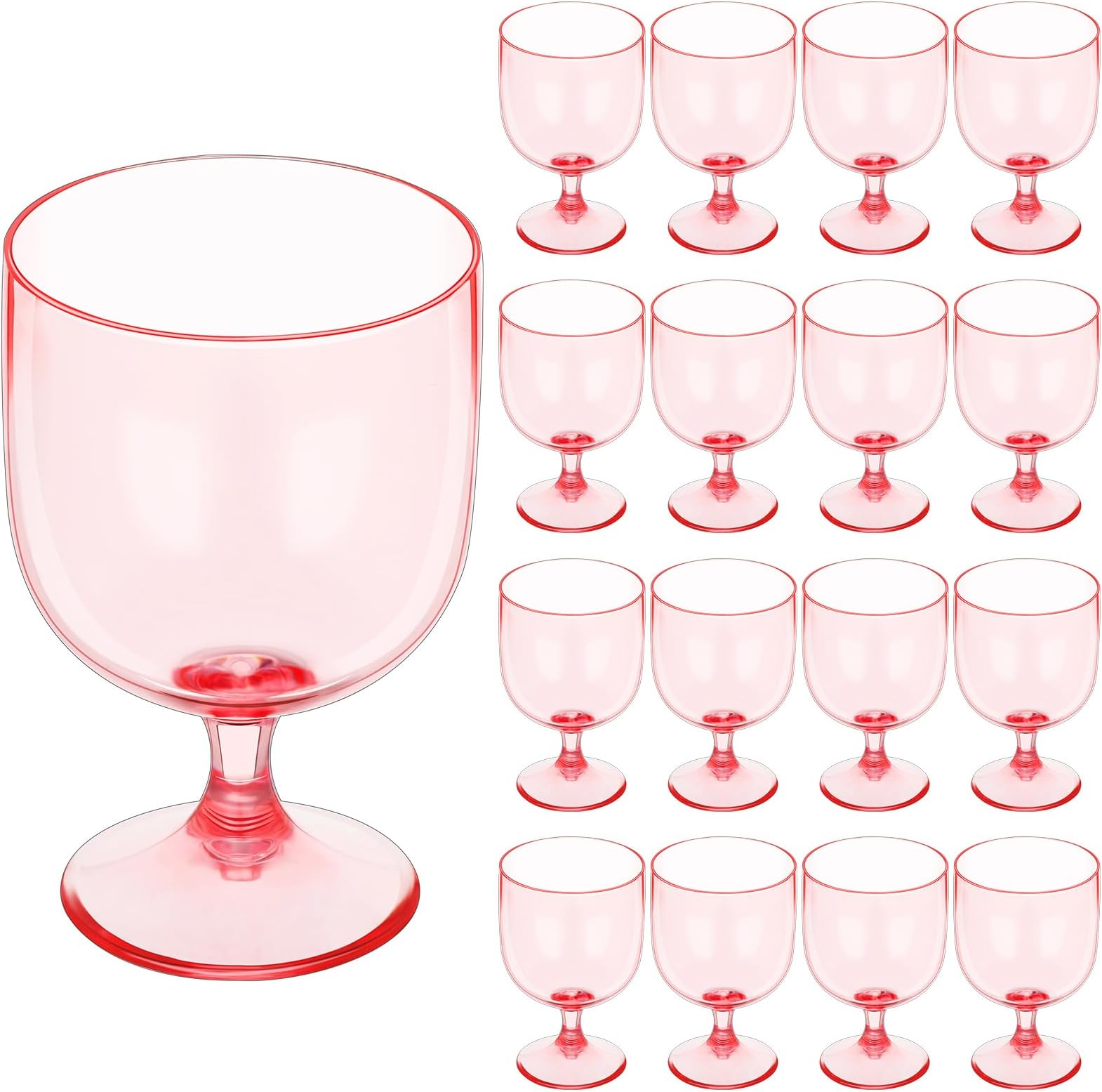Amazon.com: BELLAFORTE - Shatterproof Tritan Plastic Wine Glass, 12oz ...