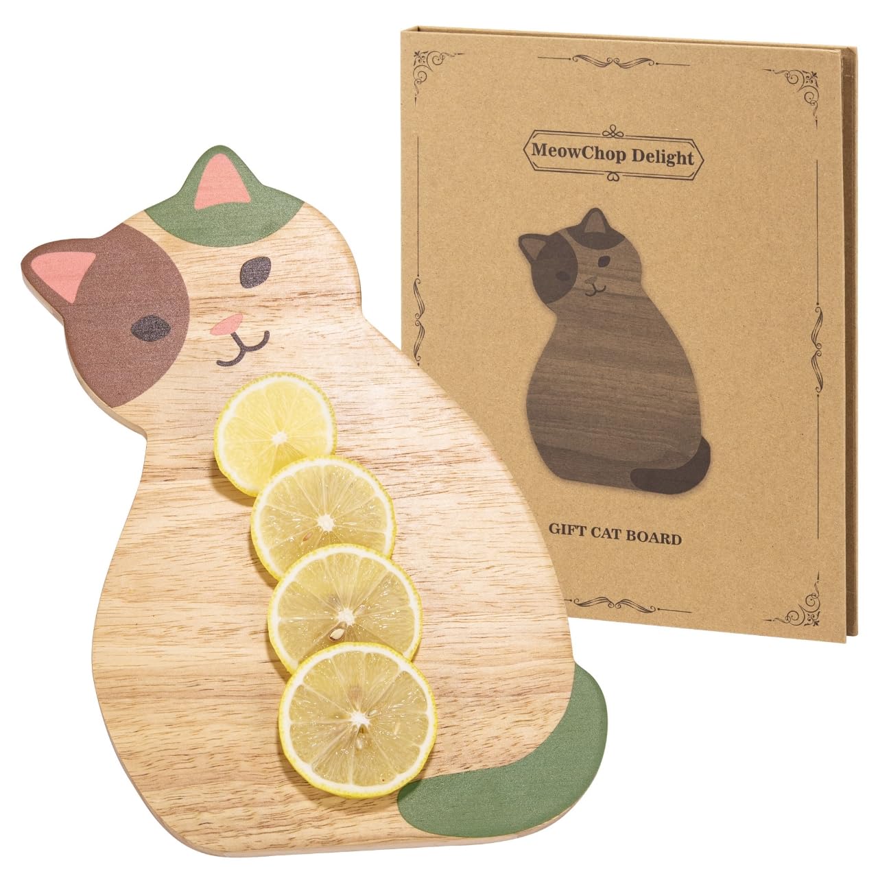Amazon.com: Home Small Cutting Board, Cute small cat-shaped serving ...