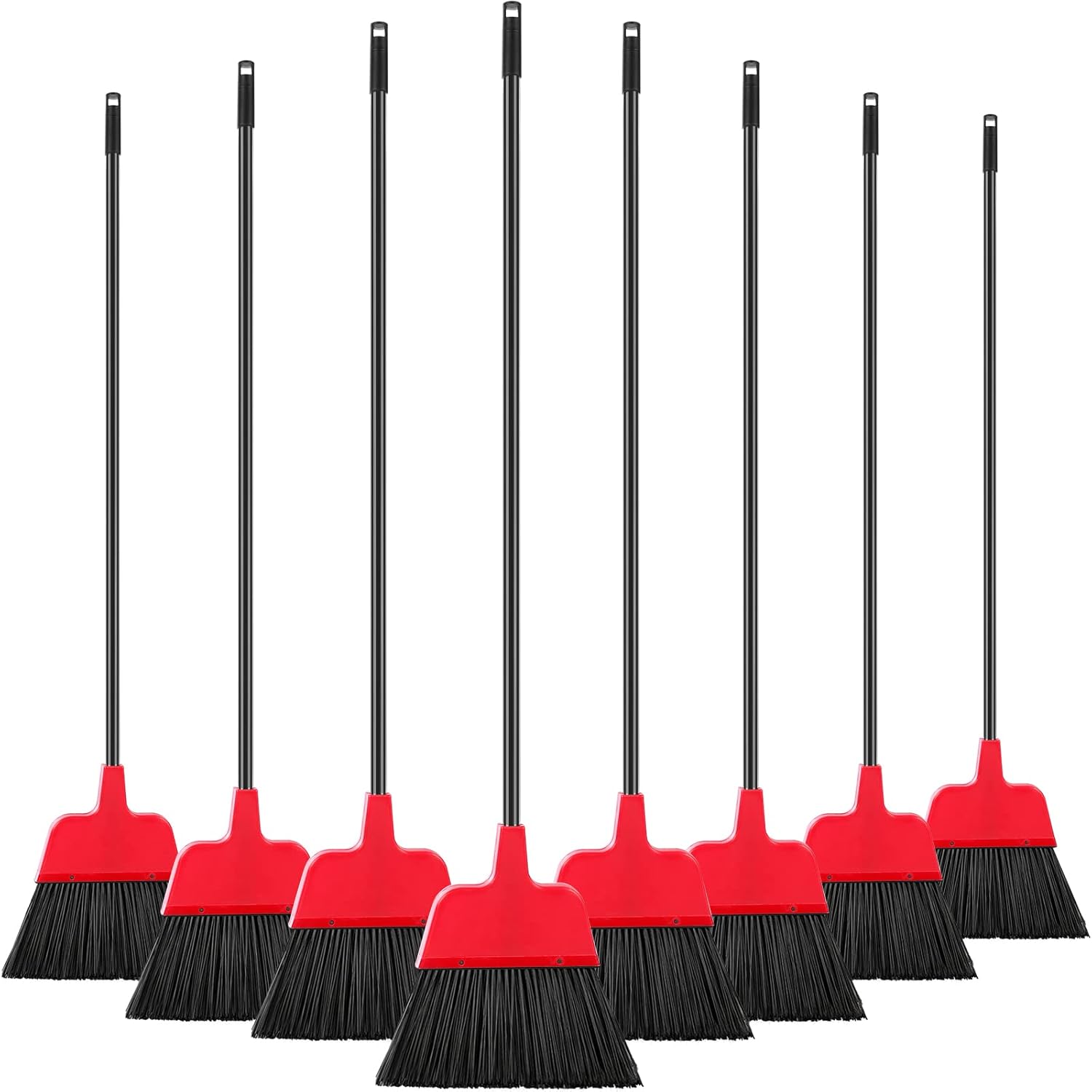 Amazon.com: 8 Pcs Outdoor Broom for Floor Cleaning 54 Inch Commercial ...