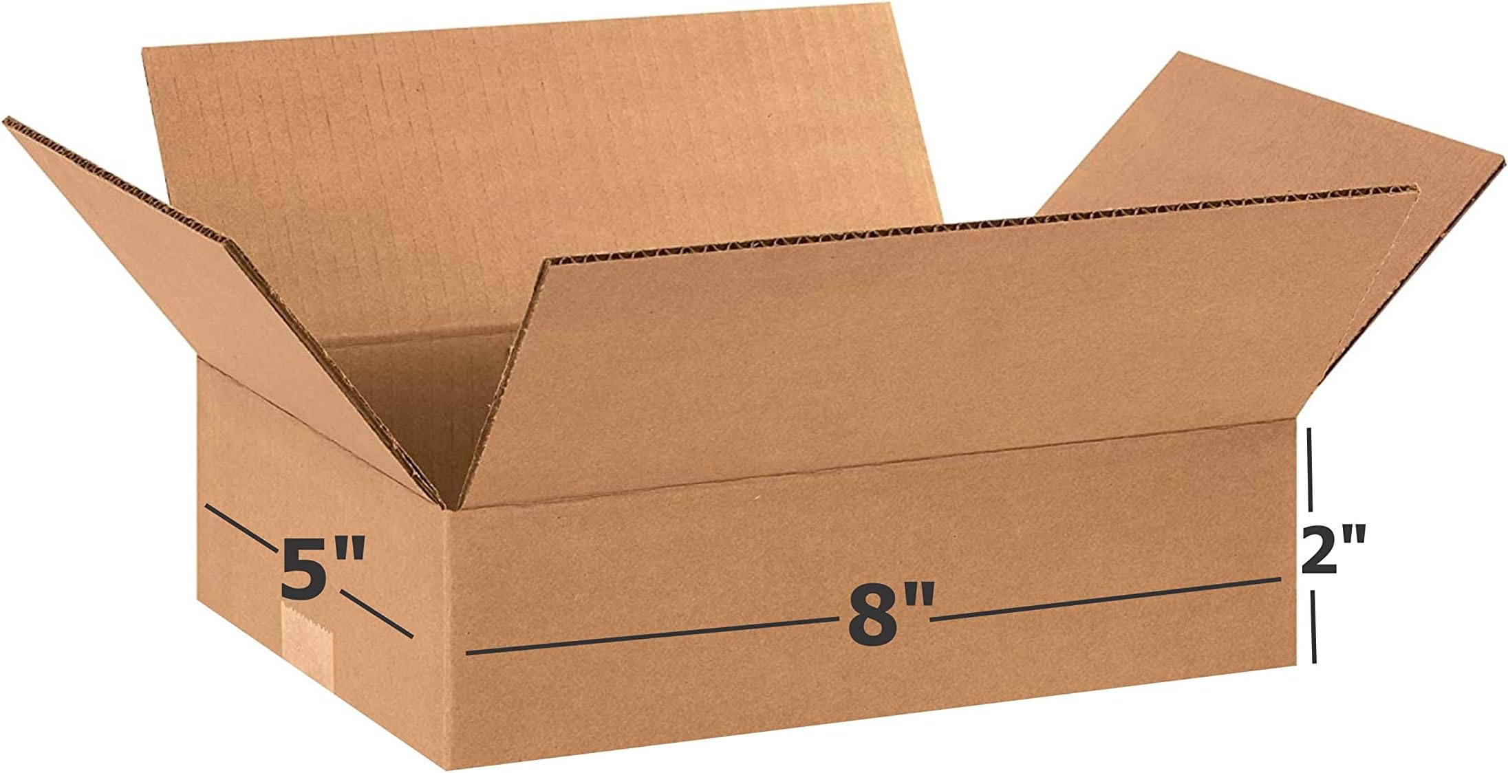Varda Packaging 3 Ply | Brown 6X5X3 Inches | Corrugated Boxes Pack of ...