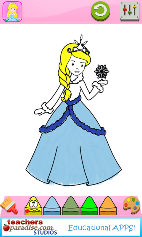 Princess Coloring Game-Amazonアプリストアのアプリ