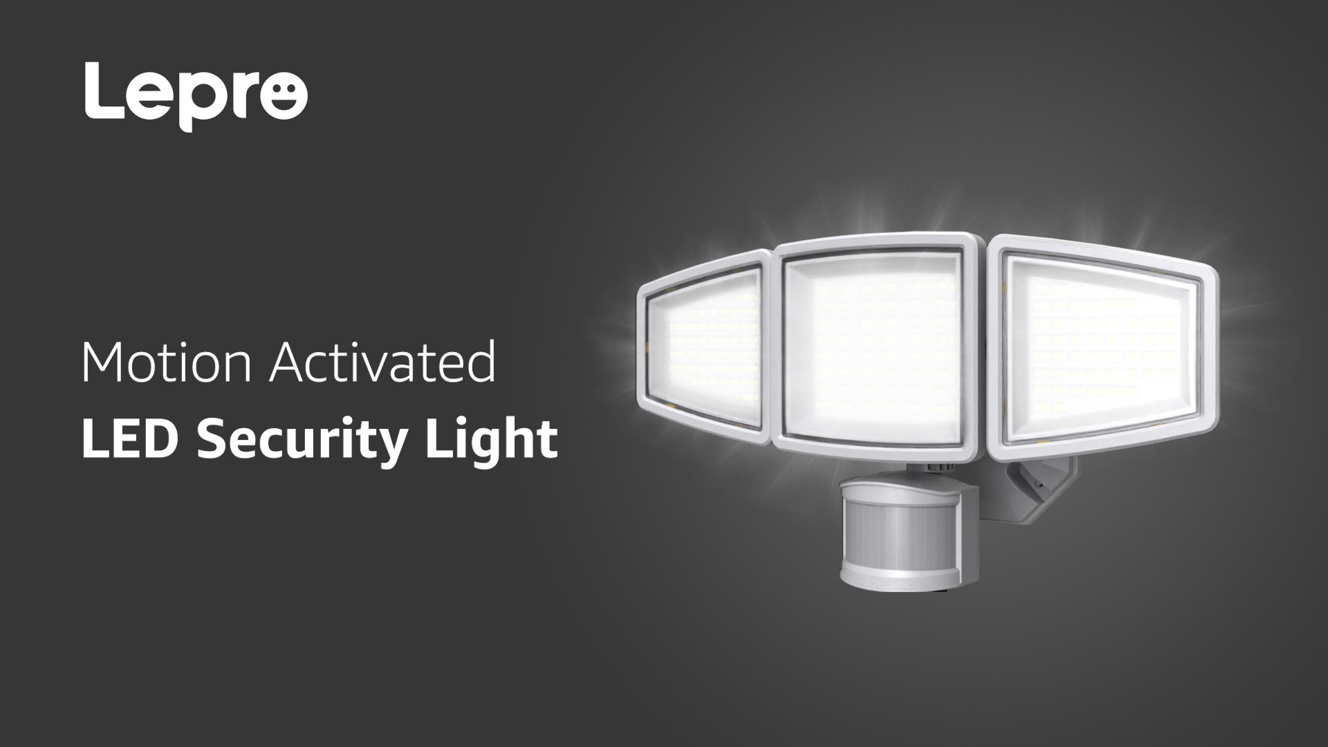 Lowes Motion Lights Outside LUTEC 74W 8000 Lumen Motion Sensor Outdoor