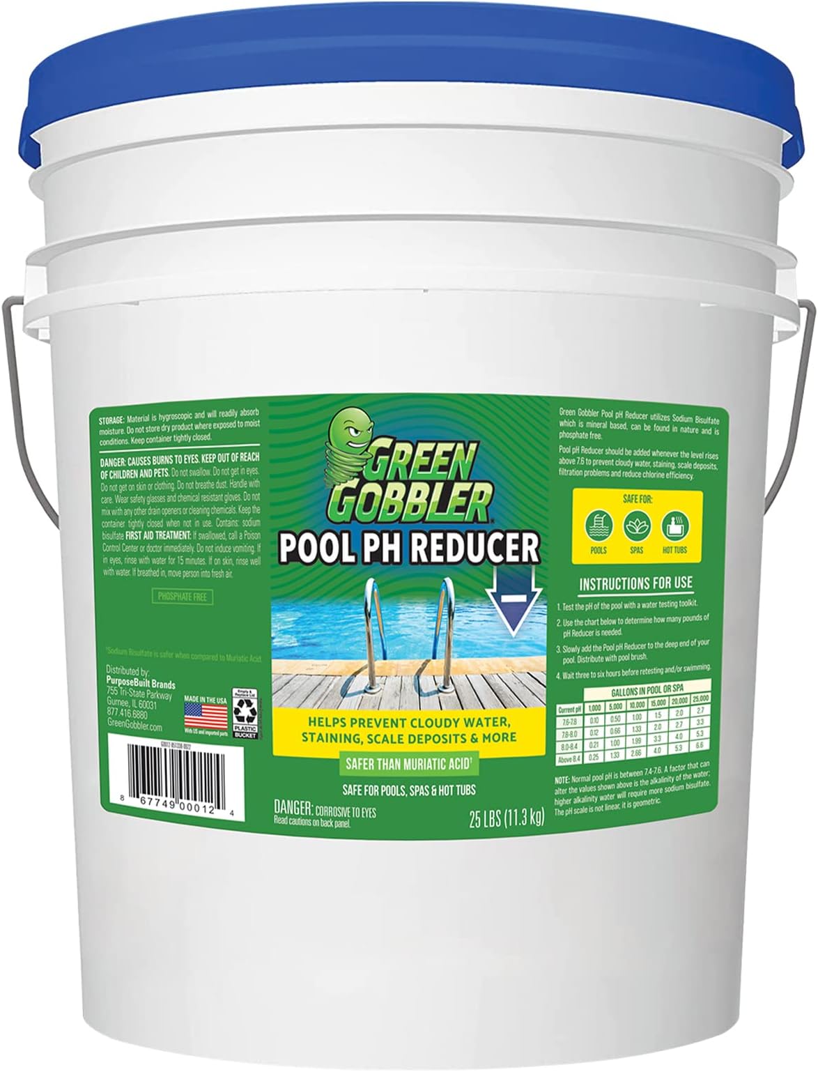Amazon.com : Puri Tech Pool Chemicals 5 lbs Stabilizer Conditioner ...