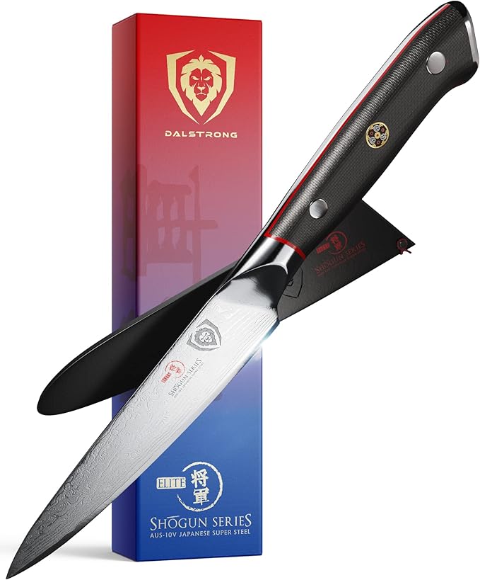 Amazon.com: DALSTRONG Utility Knife - 6 inch - Shogun Series ELITE ...