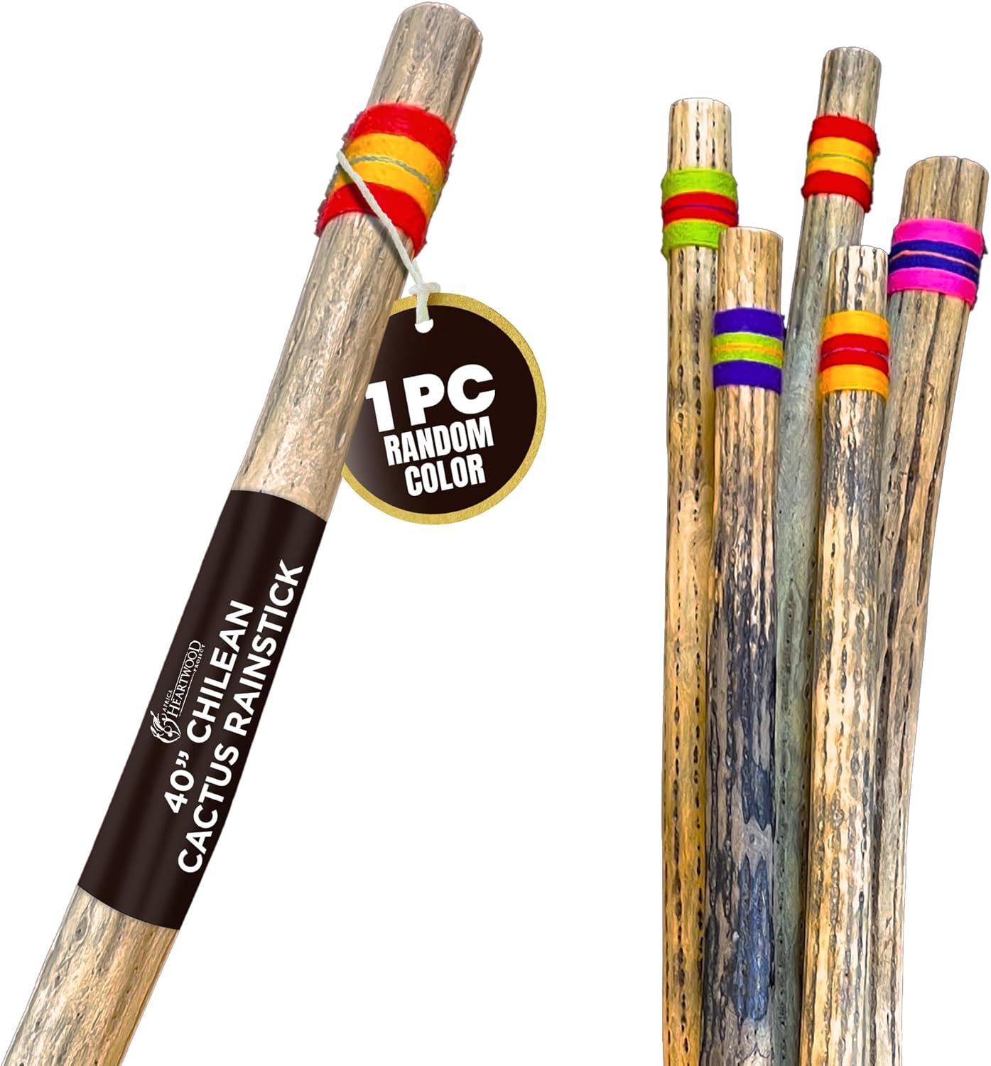 Africa Heartwood Project 40 Cactus Rainstick from Chile | Ubuy