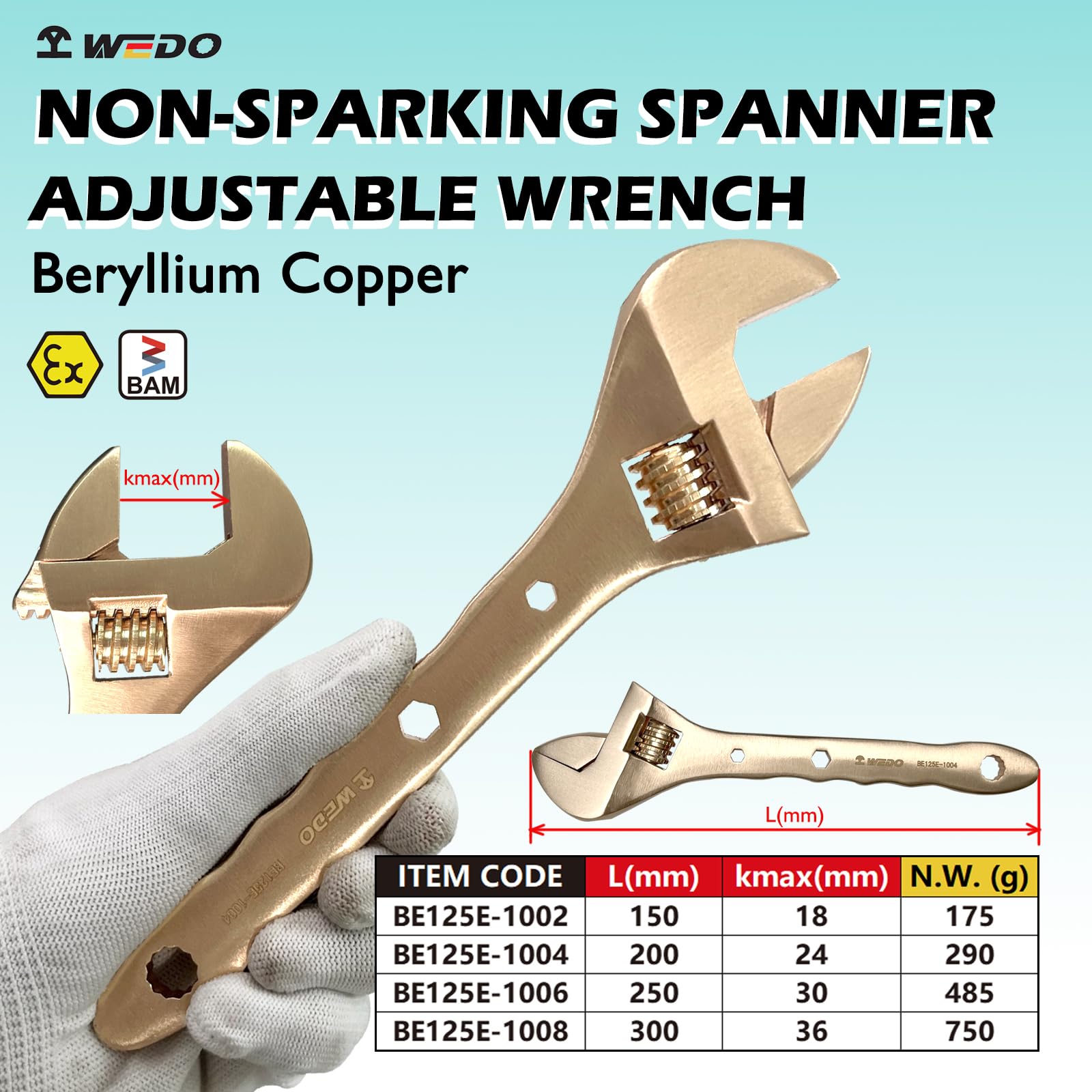 Beryllium Hand Tools