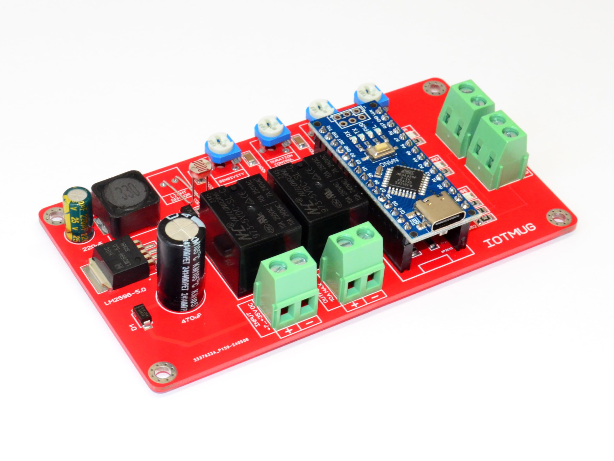 Snapklik.com : Automatic Coop Door Controller Daylight/Light ...