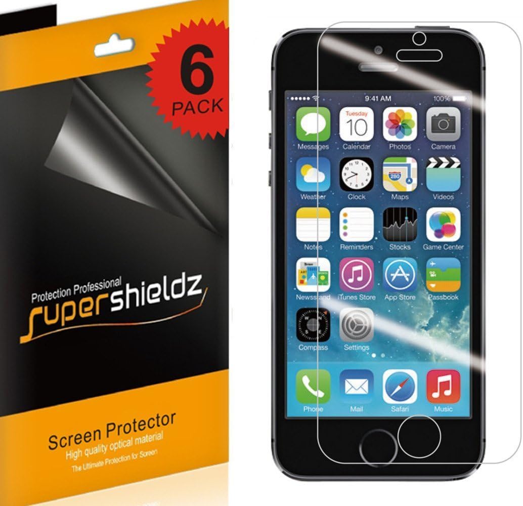 Amazon.com: Supershieldz (6 Pack) Designed for iPhone SE (1st Gen, 2016 ...