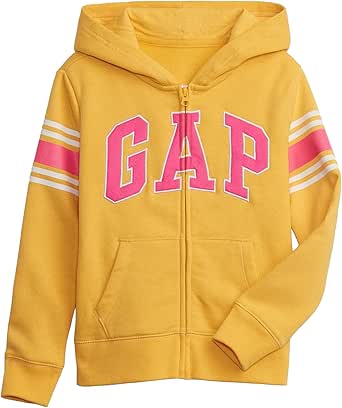 Amazon.com: GAP Girls' Logo Full Zip Hoodie: Clothing, Shoes & Jewelry