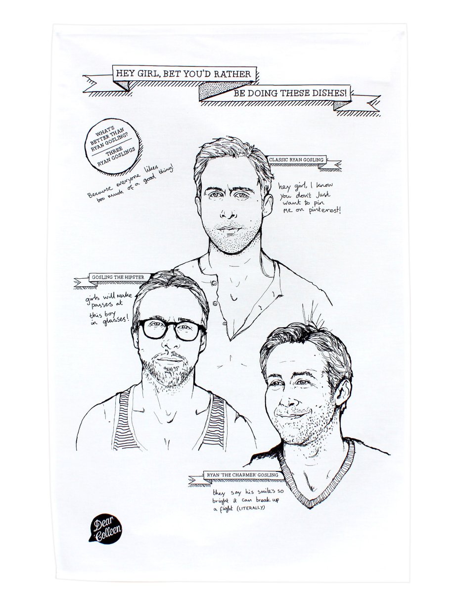 Ryan Gosling Glasses Hey Girl