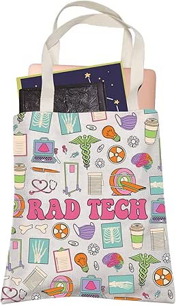 Amazon.com: LEVLO Hospital Radiologic Technologist Tote Bag Rad Tech ...