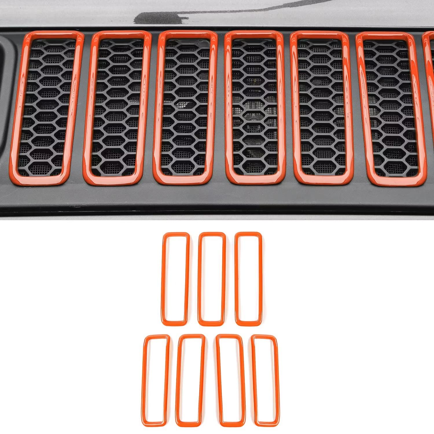 RT-TCZ for Wrangler JL Cowl Vents Cover Hood Outlets Trim for Jeep ...