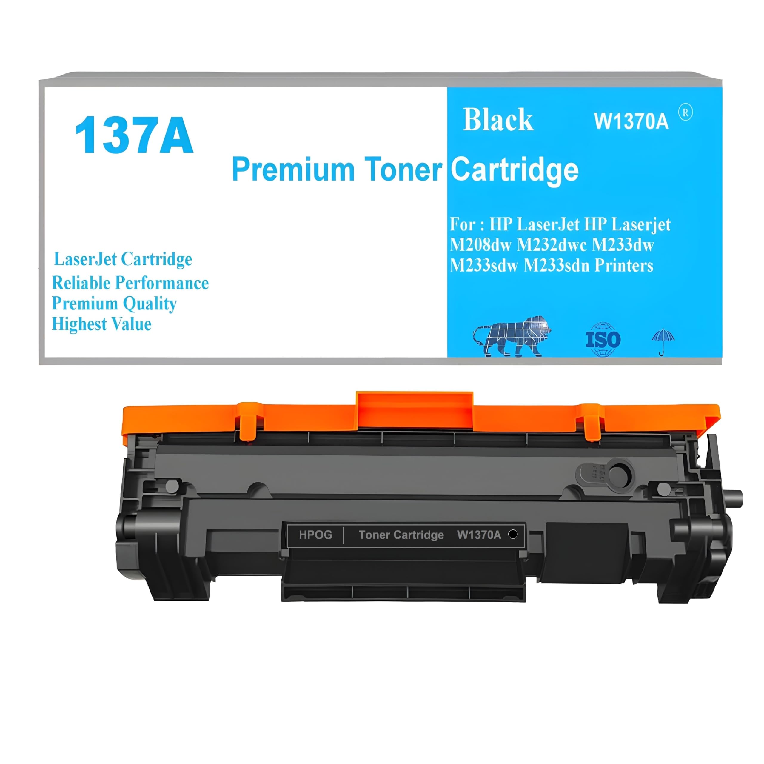HPOG 137A Black Laserjet Toner Cartridge Compatible for HP Laserjet MFP M233sdw Printer : Amazon ...