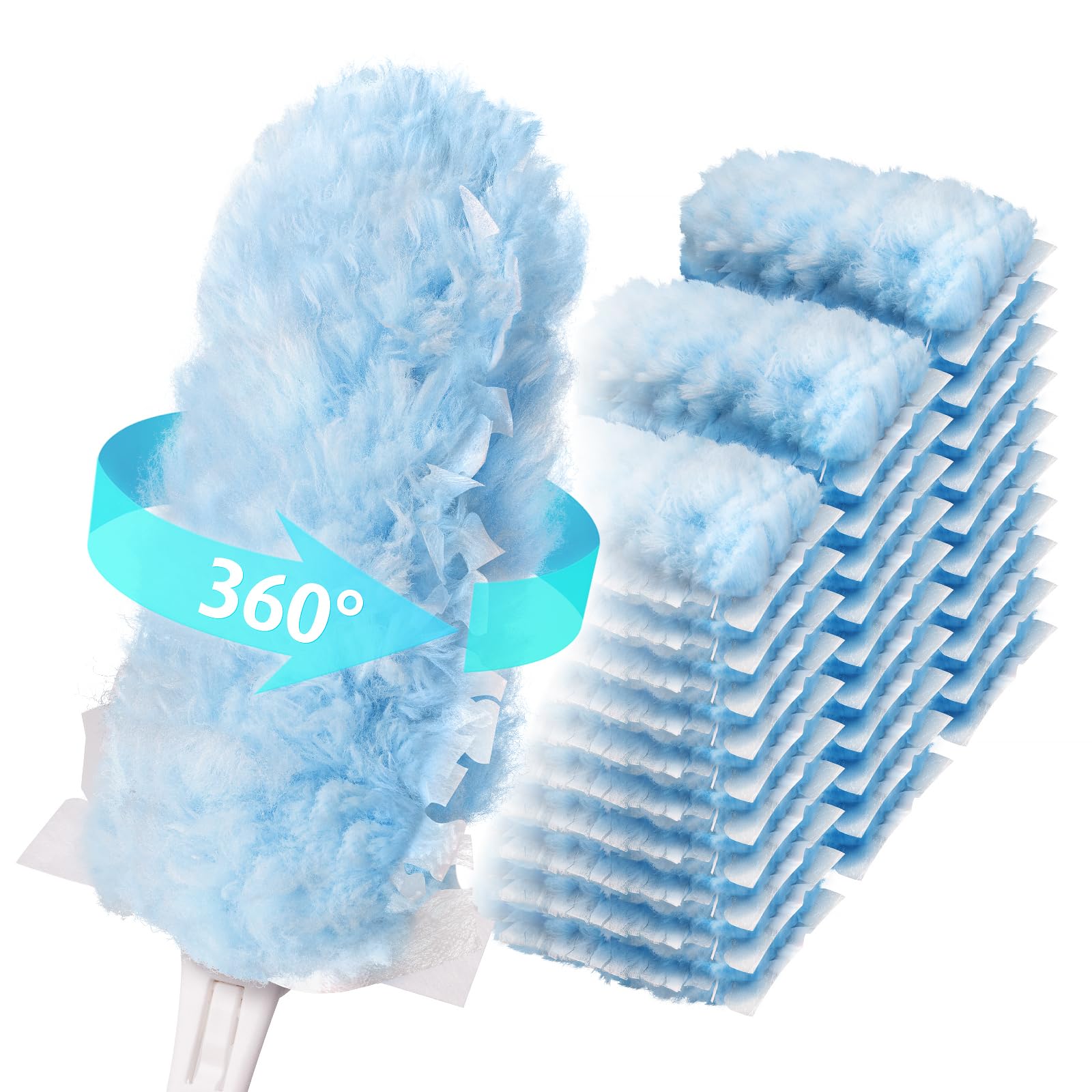 Snapklik.com : Duster Refills, 30 Count Duster Refills Kit, 360 Heavy ...