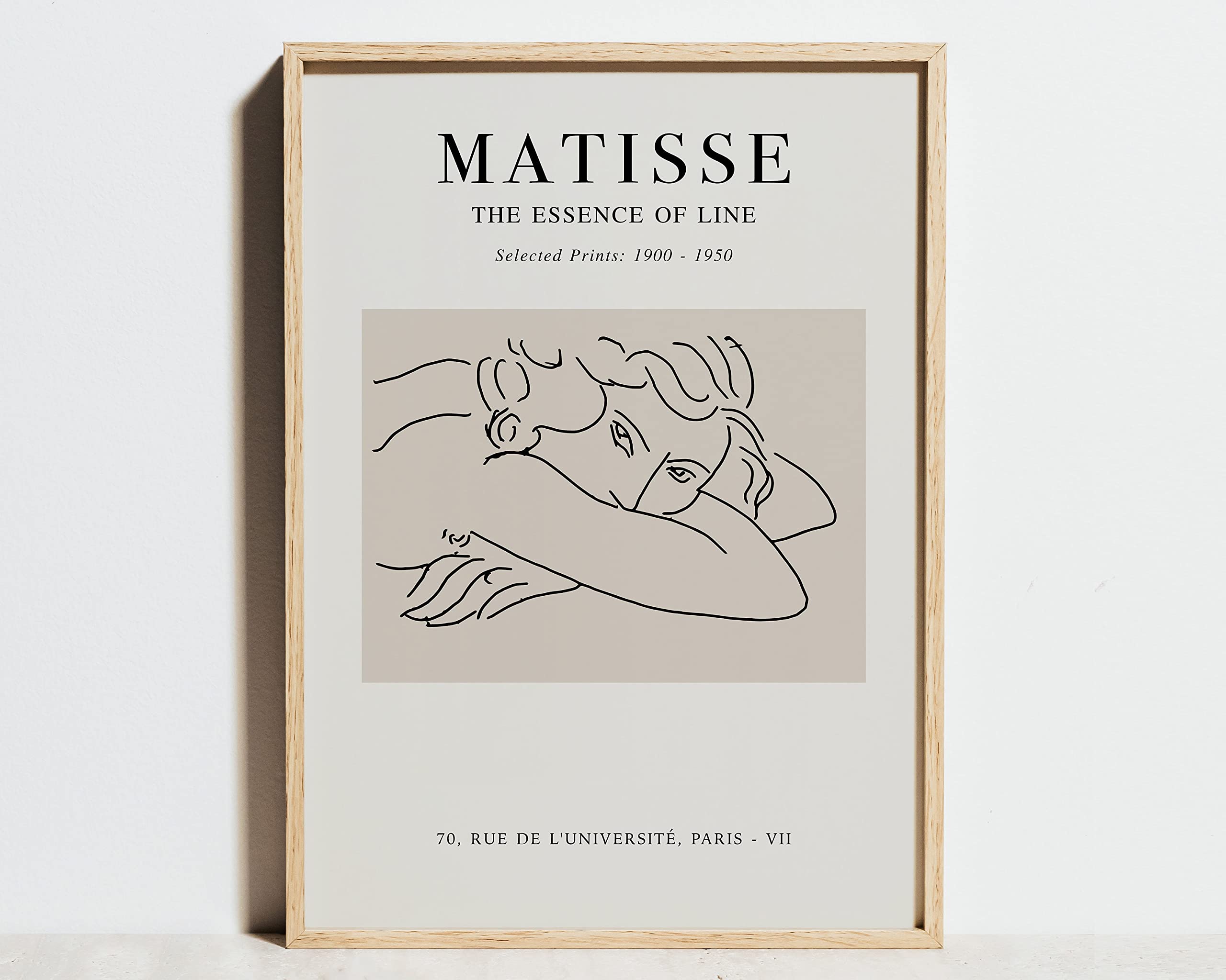Matisse Line Drawings Woman