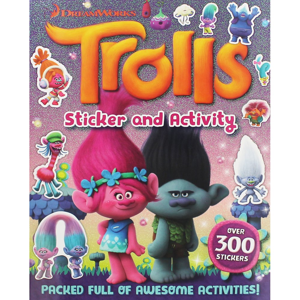 Trolls Sticker Book Fun: Amazon.co.uk: Igloobooks: 9781785575181: Books