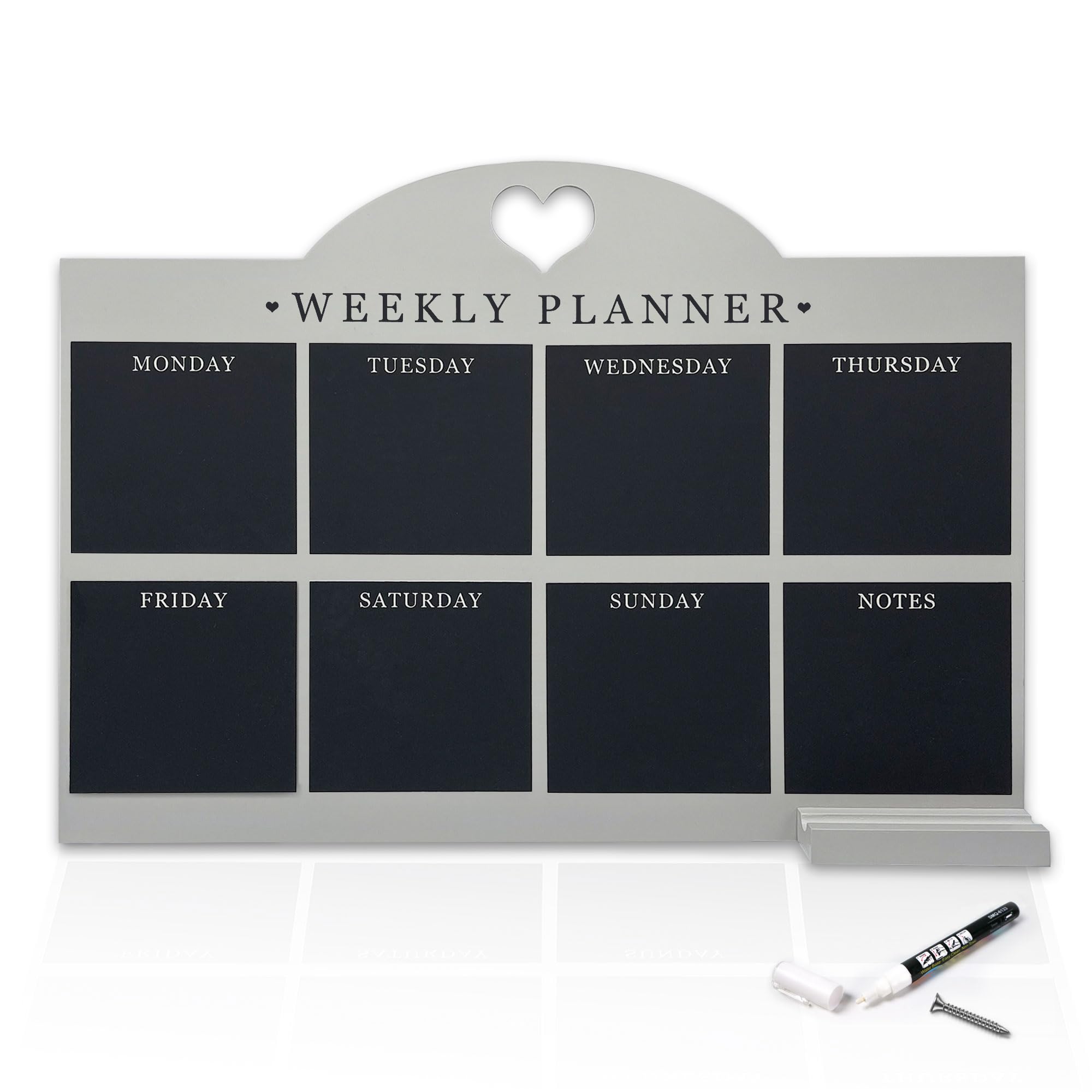 Empire Weekly Planner and Menu Board for Kitchen, Work Planner ...