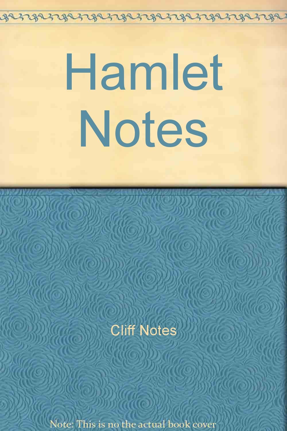 Shakespeare Hamlet Notes: Cliff Notes: Amazon.com: Books