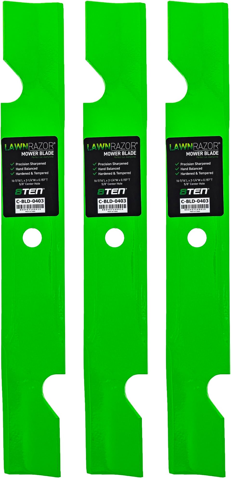 Amazon.com : The ROP Shop OEM Toro Blade KIT 3 Blade Set for Titan ...