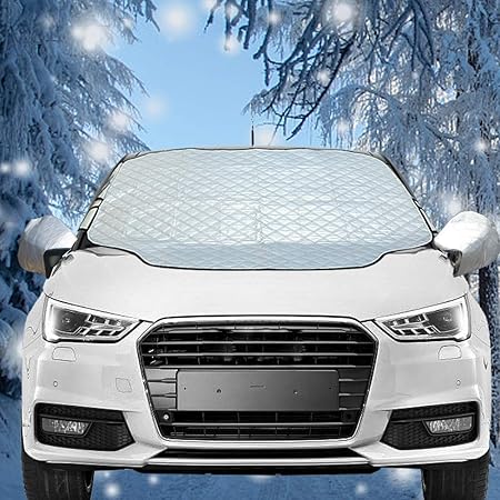 Amazon.com: BRITENWAY Windshield Cover for Ice and Snow - Wiper ...