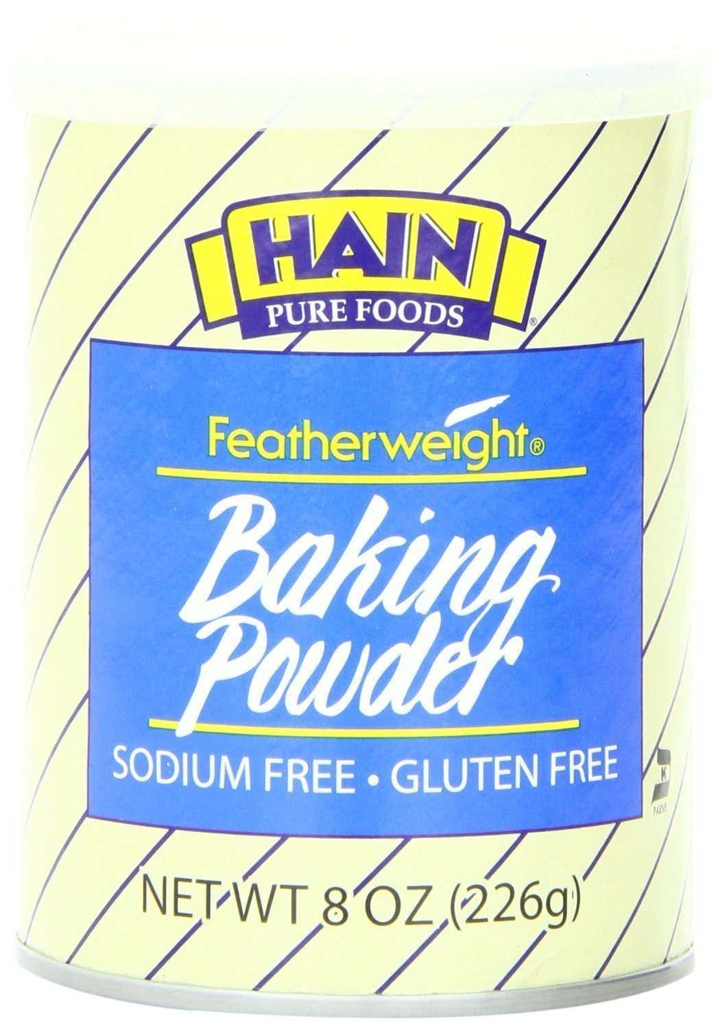 Amazon.com : Hain Pure Foods Featherweight Baking Powder, 8 Ounce ( 2 ...