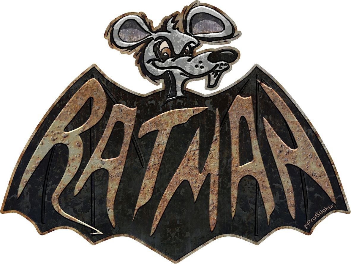 Amazon.com: ProSticker 760 (One) 4.5 X 6 Rat Rod Series Rat Man Decal ...