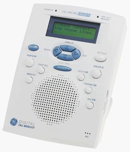 Amazon.com : GE 29992 Digital Messaging System with Caller ID ...