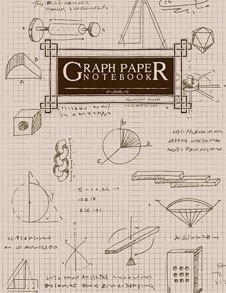 Graph Paper Composition Notebook | Grid Paper Notebook | 100 Pages, 8 ...