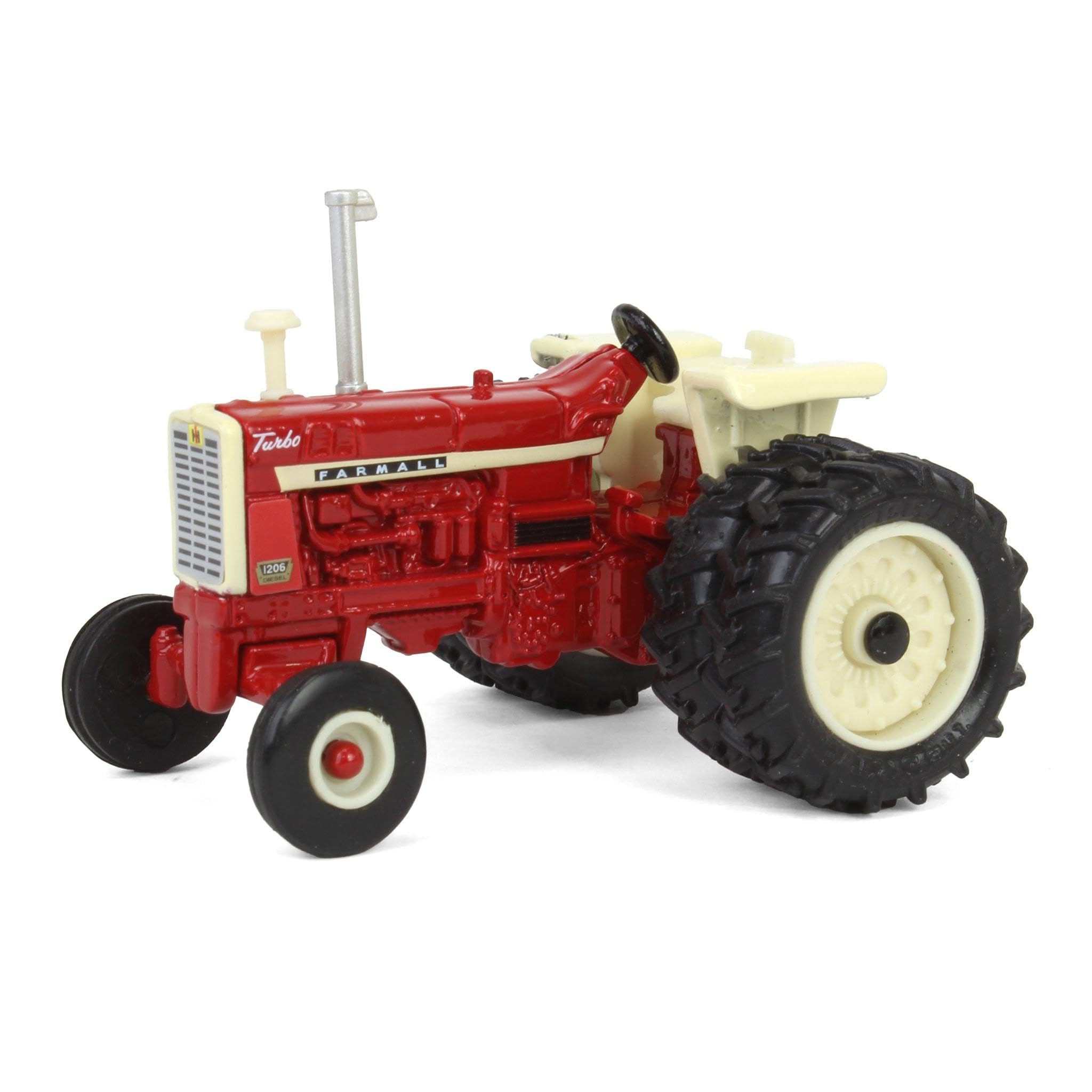 Amazon.com: ERTL 1/64 IH Farmall 1206 Turbo Tractor with Rear Dual ...