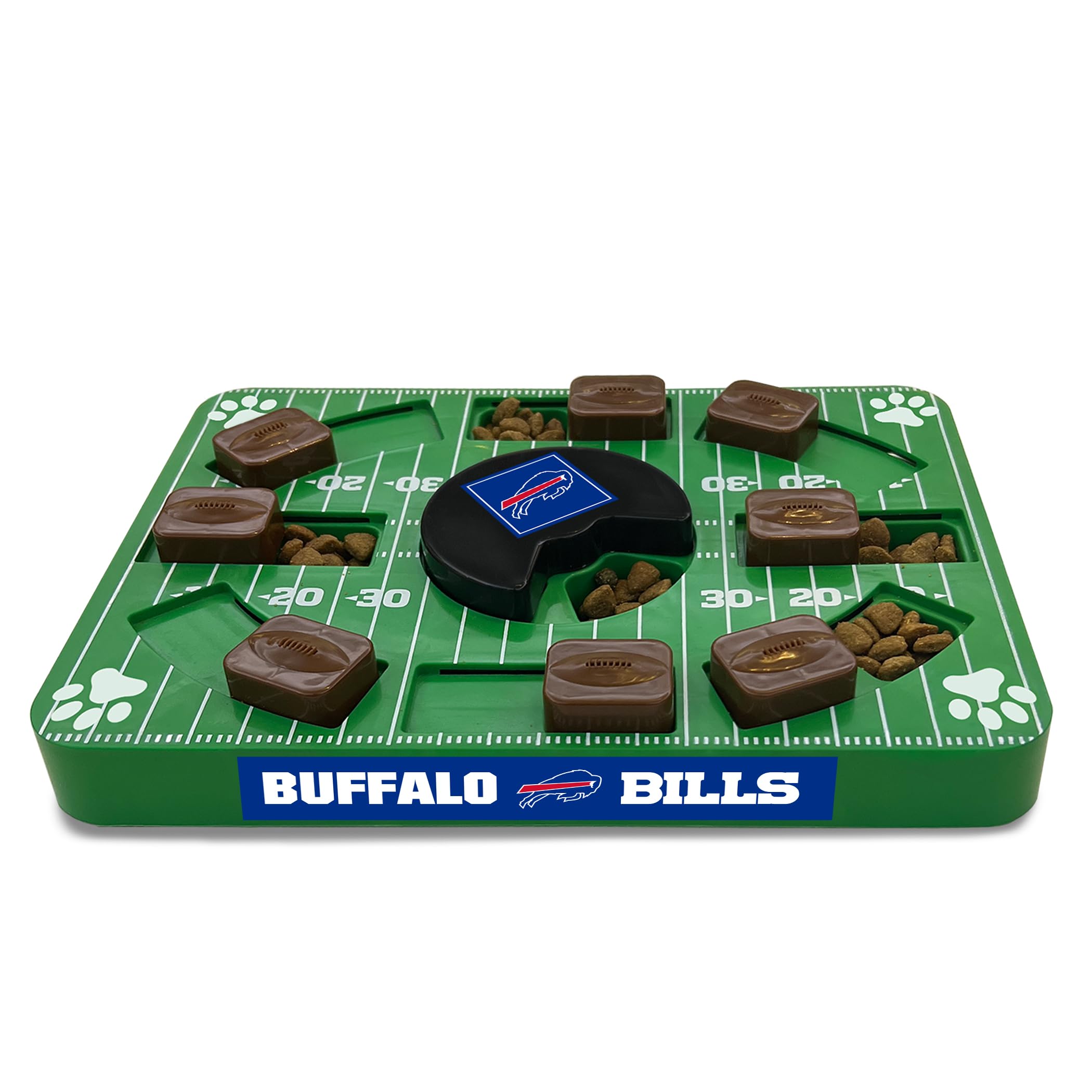 Amazon.com: Pets First NFL Buffalo Bills Puzzle Toy, Puzzle Treat Dog ...