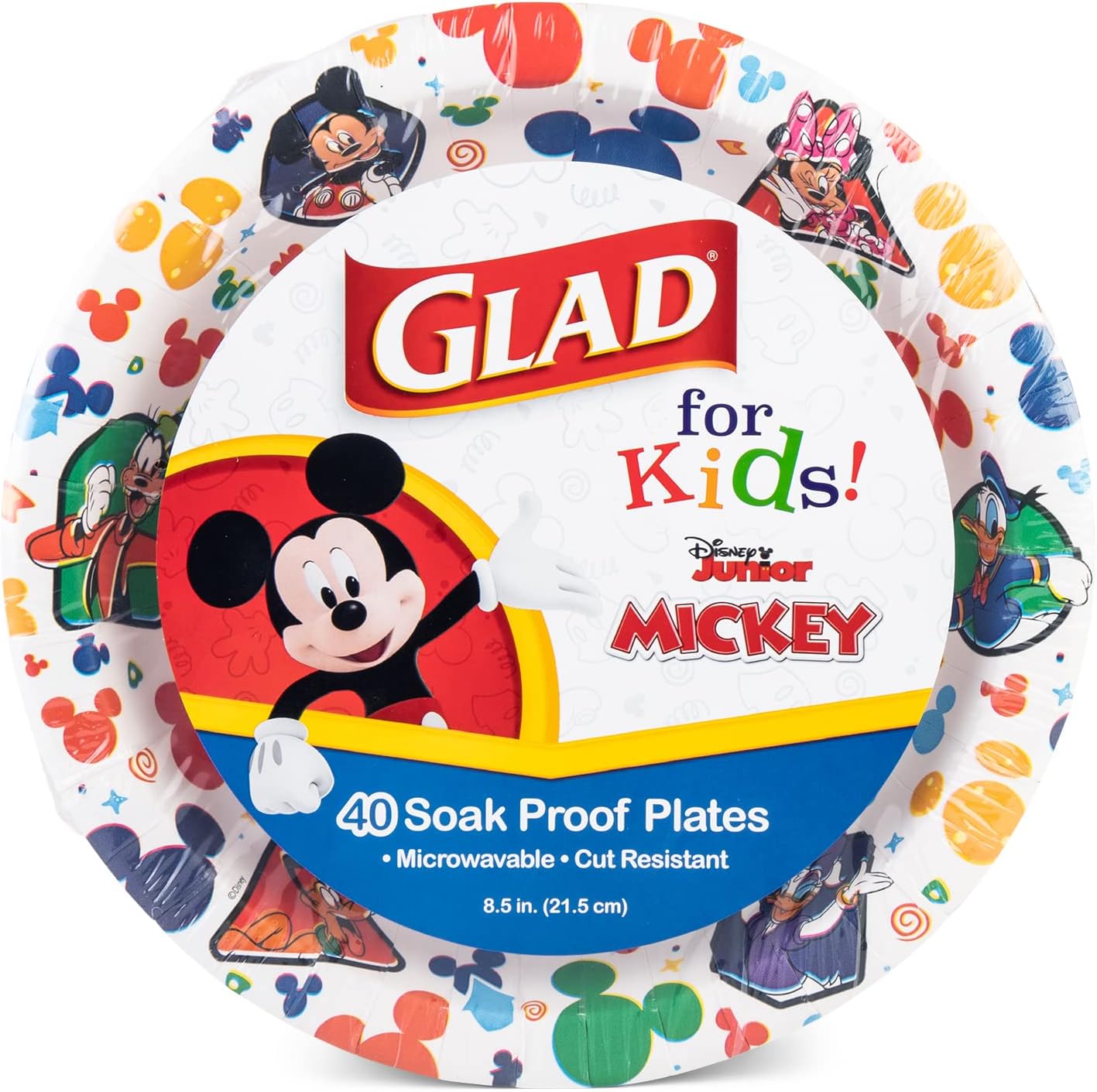 Amazon.com: Amscan Enchanting Disney Princess Belle Round Paper Plates ...